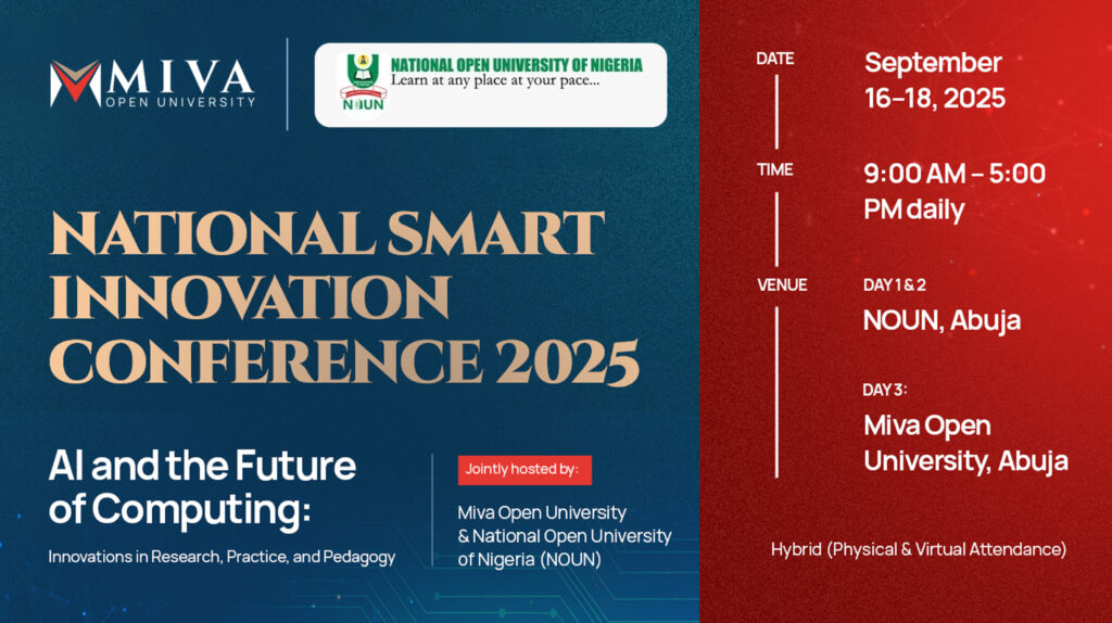 National Smart Innovation Conference 2025 - Miva Open University